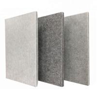 Quality Exterior Cement Siding Fibre Cement Board With Polished Surface for sale