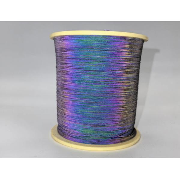 Quality High Visibility Rainbow Reflective Yarn Reflective Thread For Sewing Clothing for sale