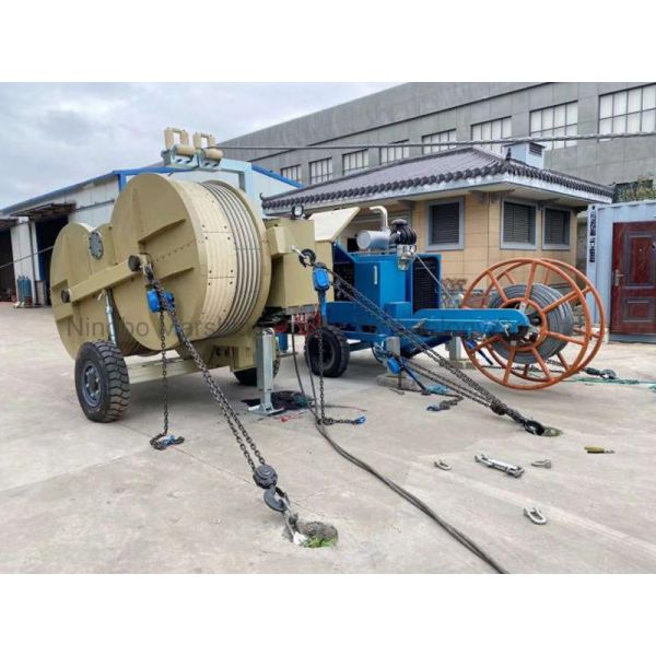Quality Hydraulic Cable Tensioner Wire Tension Device For Overhead Line Cable Stringing for sale