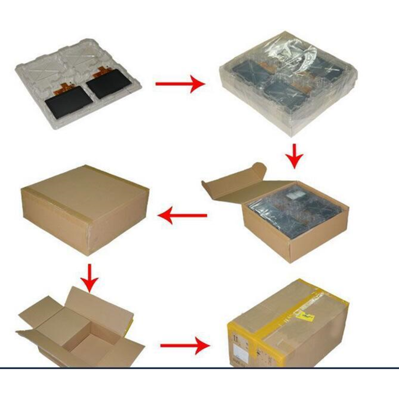 LCD display module packaging options