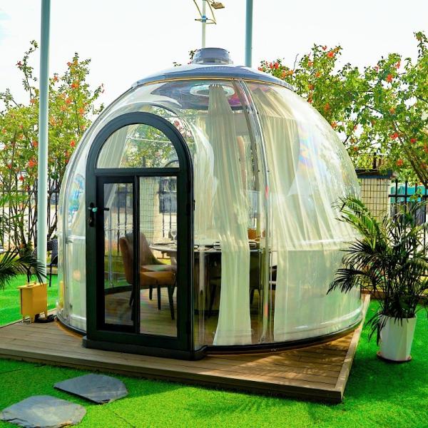 Quality Waterproof Professional Outdoor Bubble Dome House Dome Tent Prefab Houses For Sale for sale