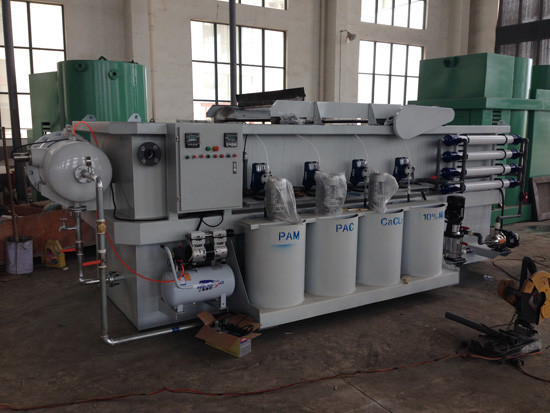 Quality Integrated Chemical Dosing DAF Machine with Coagulation and Flocculation for sale