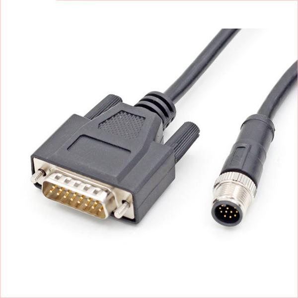 Quality IP67 M12 To DB15 Industrial Cable for sale