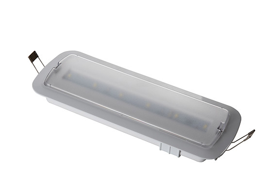 Quality Ceiling Recessed Emergency Light 230V Battery Rechargeable LED L116M-B for sale