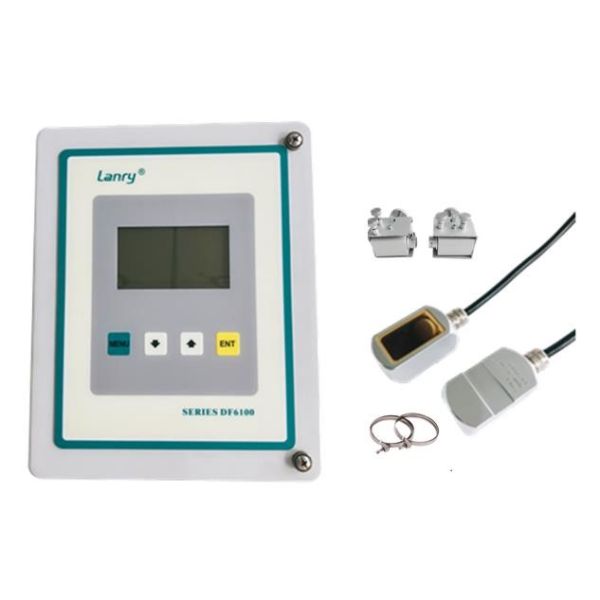 Quality 0.05m/S Ralay IP68 Clamp On Type Ultrasonic Flow Meter for sale