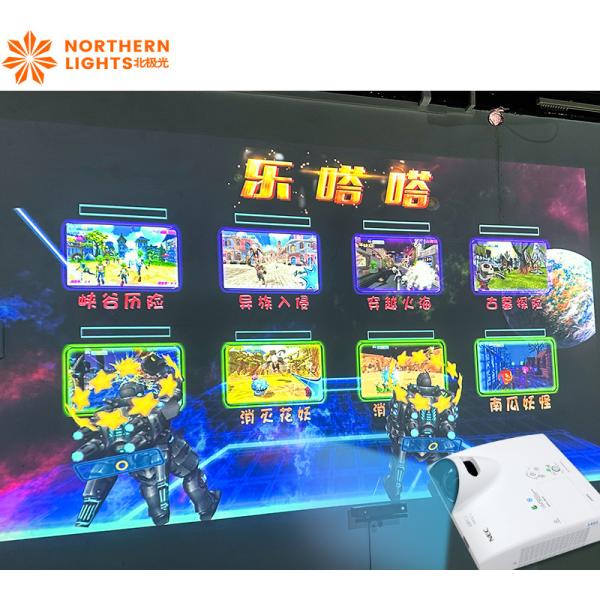 Quality Holographic 3400 LM Interactive Wall Projection Beam Interactive Game for sale