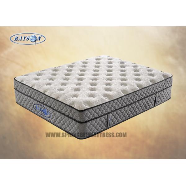 Quality Euro Top Two Layers Bonnell Spring Bed Mattress 35cm Height For Hotel/Home for sale