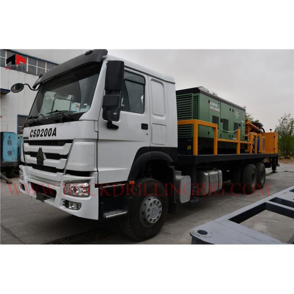 Quality 102mm JCDRILL CSD200A YUCHAI Water Well Drilling Rig for sale