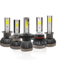 Quality Mini Canbus COB H4 H7 H11 Car Headlight Bulb 9004 9005 Fog Light for sale