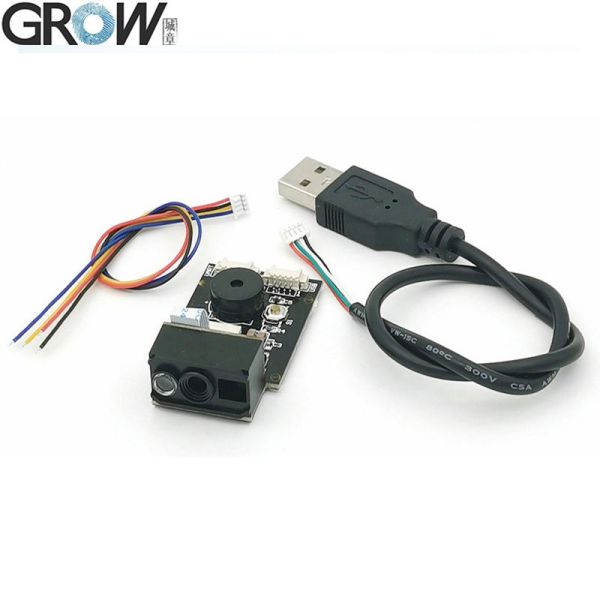 Quality GROW GM77 640*480CMOS DC5V USB UART Interface 1D 2D Bar Code Qr Code Scanner for sale