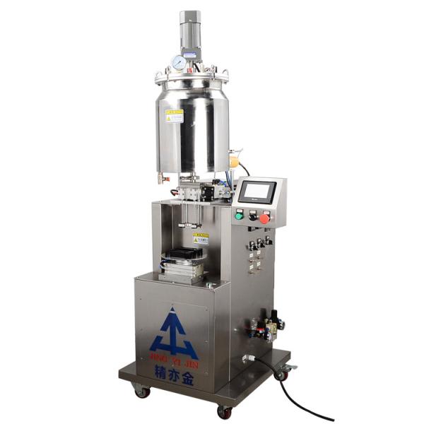 Quality Double Head Mascara Filling Machine Vertical Quantitative Heating for sale