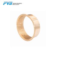 Quality Oil Lubricated CuSn8P 477538 metal Wrapped Bronze Bushing Thin Wall Through Oil Holes for sale