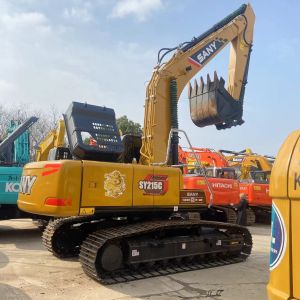 Quality Sany Sy 215 Excavator 20Ton Second Hand SANY 205 215 235 Medium Excavators 2023 for sale