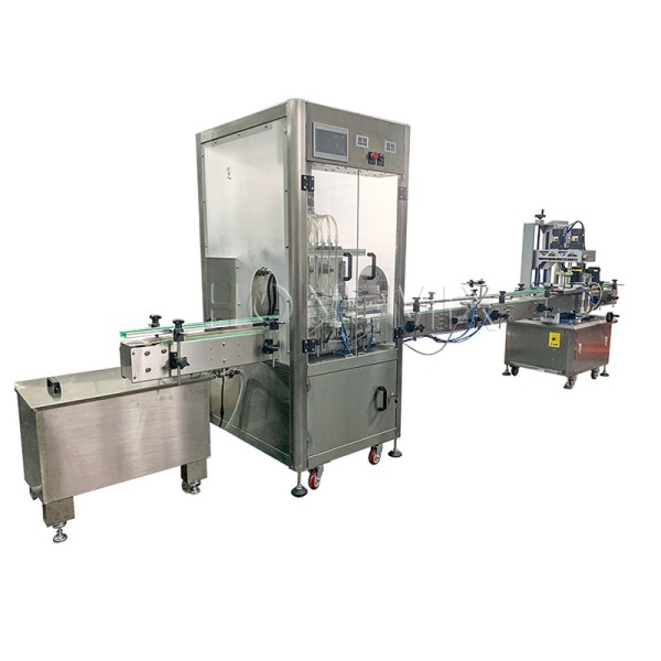 Quality Customized Oil Liquid Bottle Filling And Capping Machine Magnetic Pump for sale
