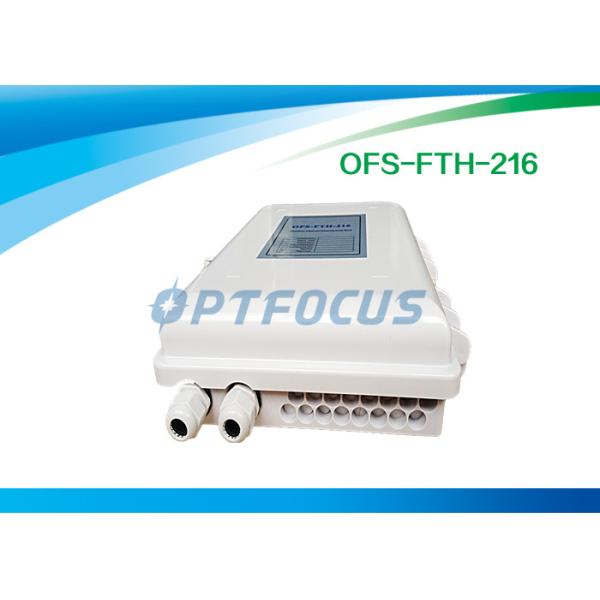 Quality Outdoor 16 ports Fiber Termination Box SC Adapter FTTH Access Network for sale