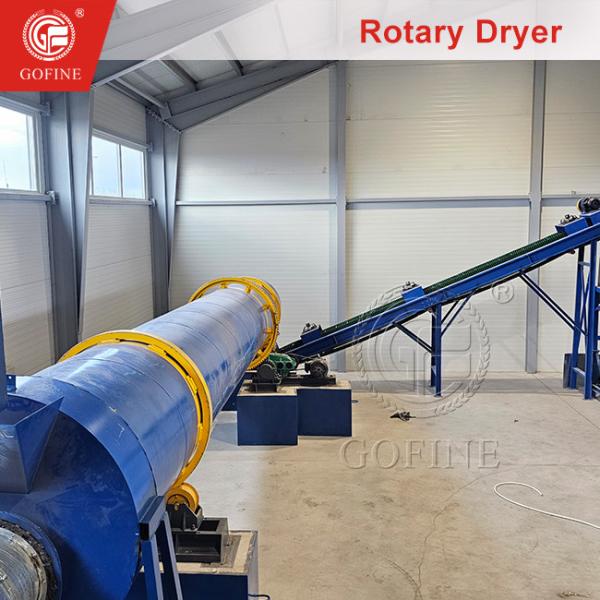 Quality 0.8×8 Fertilizer Drying Machine Sludge Fertilizer Manufacturing Machine for sale