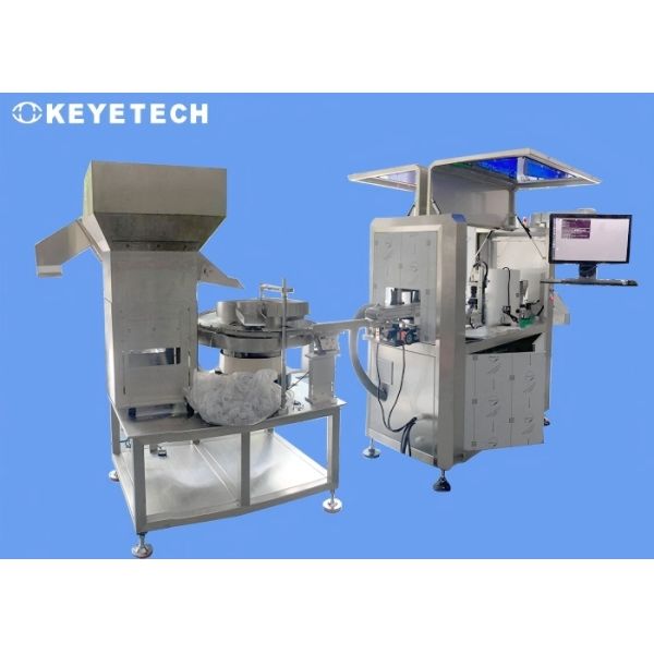 Quality Labor Free Rubber Plastic Cap Inspection Machine with AI Vision System for sale
