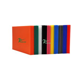 Quality PP 4x8 4mm 5mm Correx Board White Correx Fluted Board Customized for sale