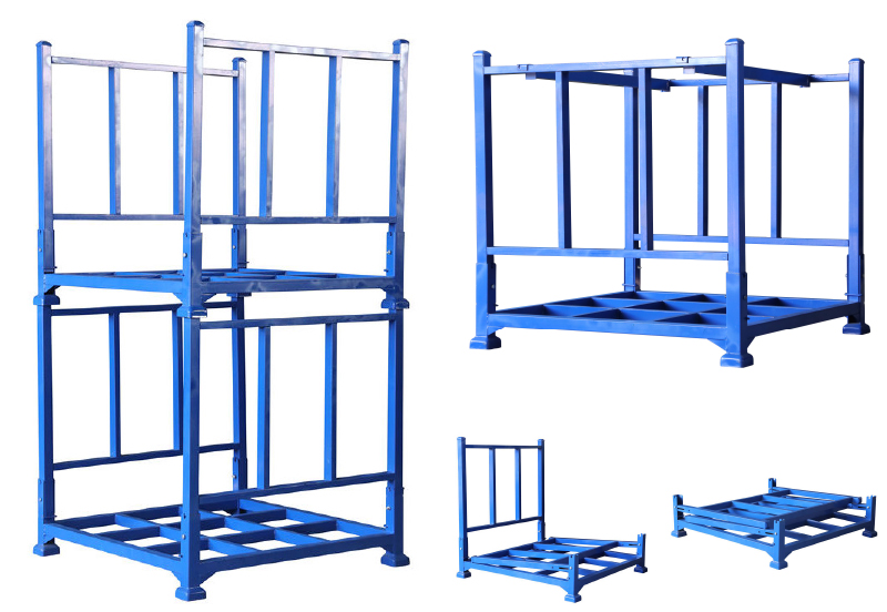 Folding Pallet Stacking Rack