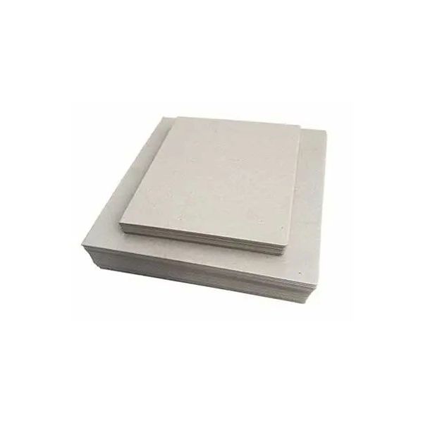Quality 1mm To 4mm Thickness Grey Board Grey Cardboard Flat Sheets Or Rolls for sale