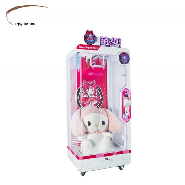 Quality Electric Scissors Game Machine Cutting Doll Arcade Machine OEM for sale