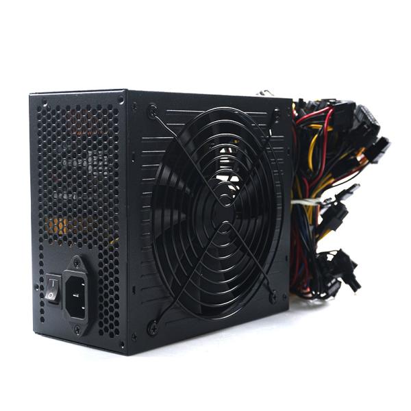 Quality ATX Power Supply 1600W Gold Machine Multichannel PSU 90% High Efficiency for sale