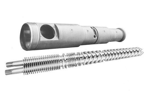 Quality Bimetallic / Nitrided Conical Twin Screw Barrel For Extruder for sale