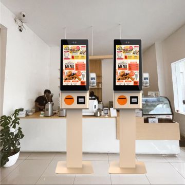 Quality Self Ordering Kiosk With POS Terminal For Restaurant And Store, Fast Food Order for sale