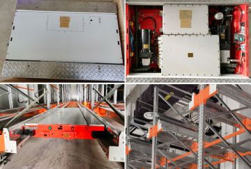 Explosion-Proof Radio Shuttle Racking