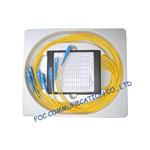 Quality Compact Fused Biconical Taper FBT Coupler , optical fiber coupler for LAN Systems for sale