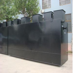 Quality 300m3/D Mini Package Mobile Wastewater Treatment Plant Food Wastewater for sale
