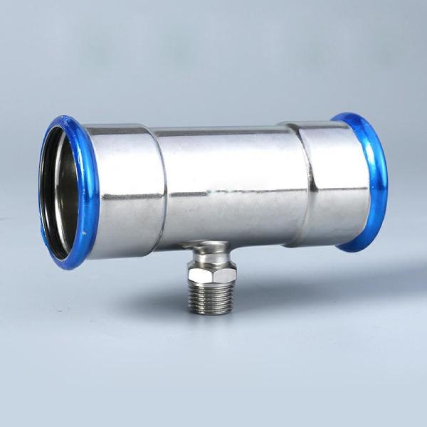 Quality 304L / 316L Stainless Steel Press Pipe Fittings 2 Years Warranty for sale