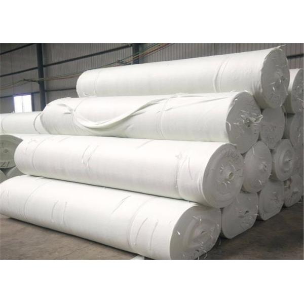Quality White Non Woven Geotextile Fabric for sale