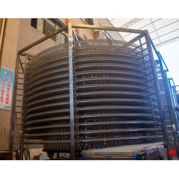 Quality ISO Food Safety Double Spiral Baking Cooling Towers for sale