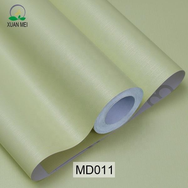 Quality Anti-Static Function Solid Color Vinyl Wallpaper for Easy DIY Installation and for sale