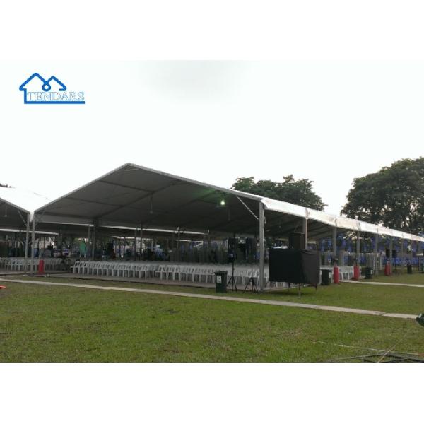 Quality 6061/T6 Aluminum 6x12m Heavy Duty Marquee Tent Fire-Retardant Canopy Clear Span for Commercial Events for sale