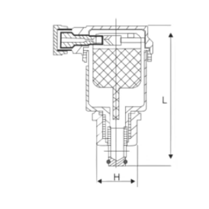 304 Stainless Steel Automatic Exhaust Valve Pipe Heating Steam Air Release Valve