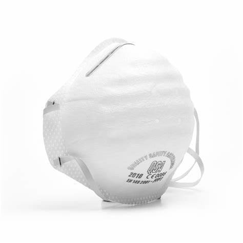 Quality Single Use FFP2 Dust Mask , FFP2 Valved Mask Low Respiratory Resistance for sale