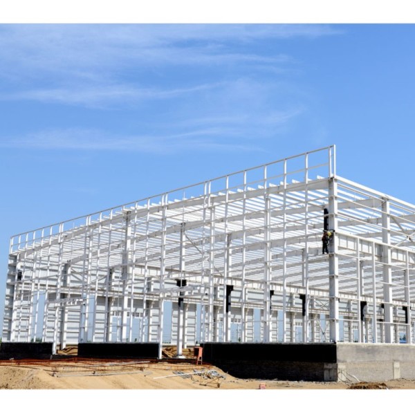 Quality Prefabricated Large Span Steel Structure Workshop Warehouse Windproof for sale