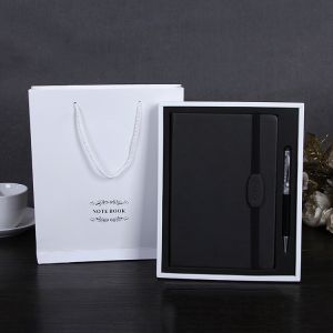 Quality OEM B5 Hardcover Notebook Printing , Business Notebook And Pen Gift Set for sale
