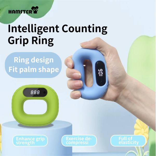 Quality Household Counting Grip Ring Students Practice Hand Strength And Finger Training Fitness Equipment for sale
