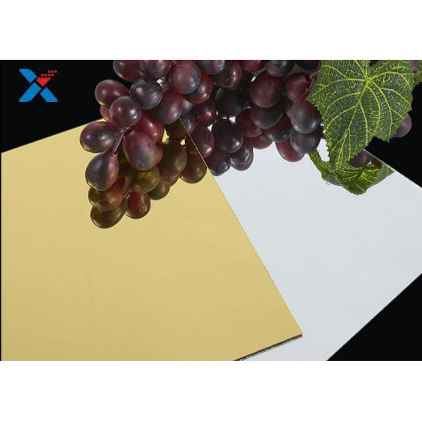 Quality Hard Coated Decorative Acrylic Sheet Plastic Mirror Panels for sale