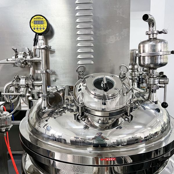 Quality PLC Vacuum Homogenizing Emulsifier Mixer Machine Custom Combine for sale