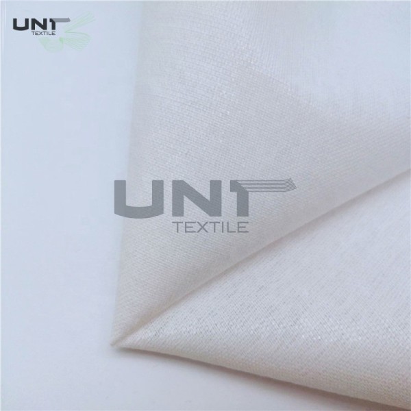 Quality Woven Adhesive Hot Melt Shirt Interlining Shrink Resistant for sale