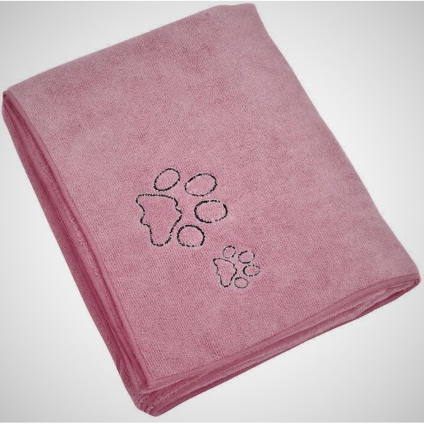 Quality Square 77cmx97cm Pet Microfiber Towel , Pet Bath Towel for sale