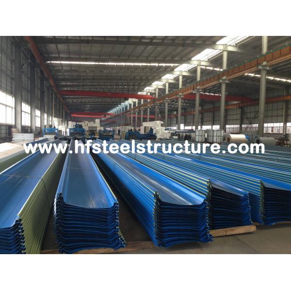 Quality Hot Dip Galvanized / Rolling Metal Roofing Sheets With Electric Welding for sale