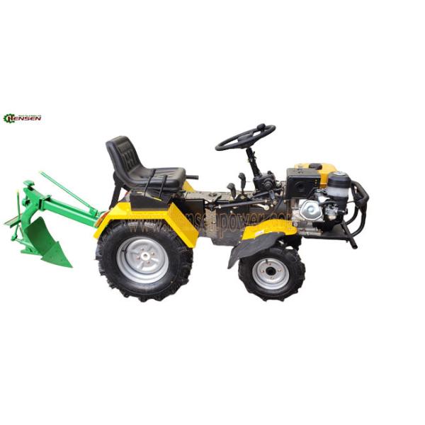 Quality 4WD Compact Tractor Reversible Plough Gasoline 18HP Mini Tractor for sale