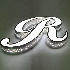 Quality Aluminum Trim Cap Channel Letter Sign Front Lit 6500K 4500k for sale