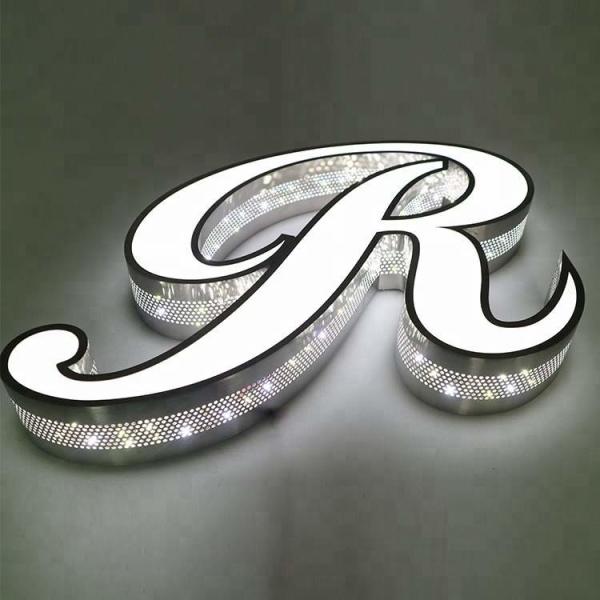 Quality Aluminum Trim Cap Channel Letter Sign Front Lit 6500K 4500k for sale