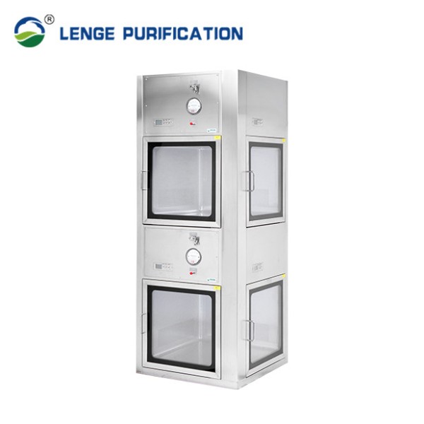 Quality SUS 304/316L Double-Deck Dynamic Pass Box In A Clean Room for sale
